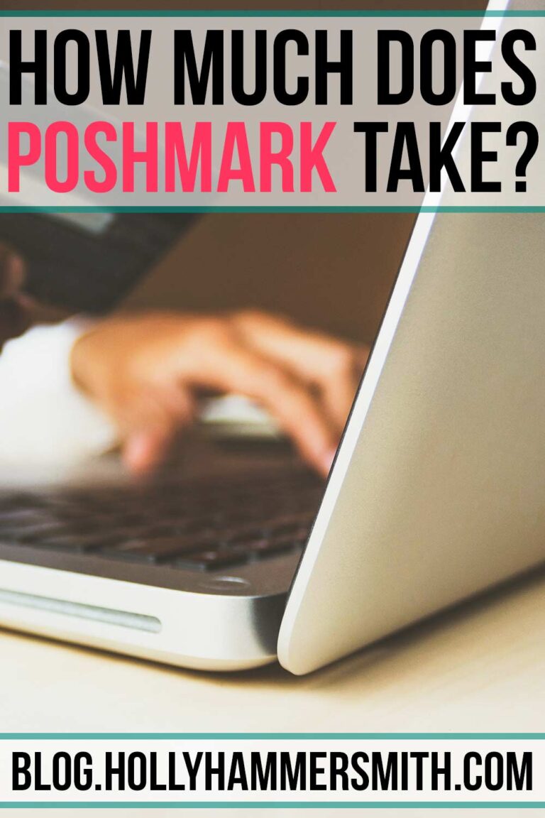 How Much Does Poshmark Take? - Welcoming Simplicity
